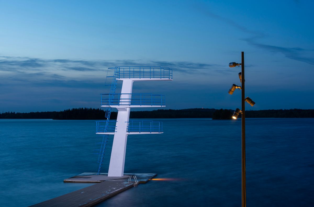 “Beamer”: Projector for outdoor lighting | ERCO