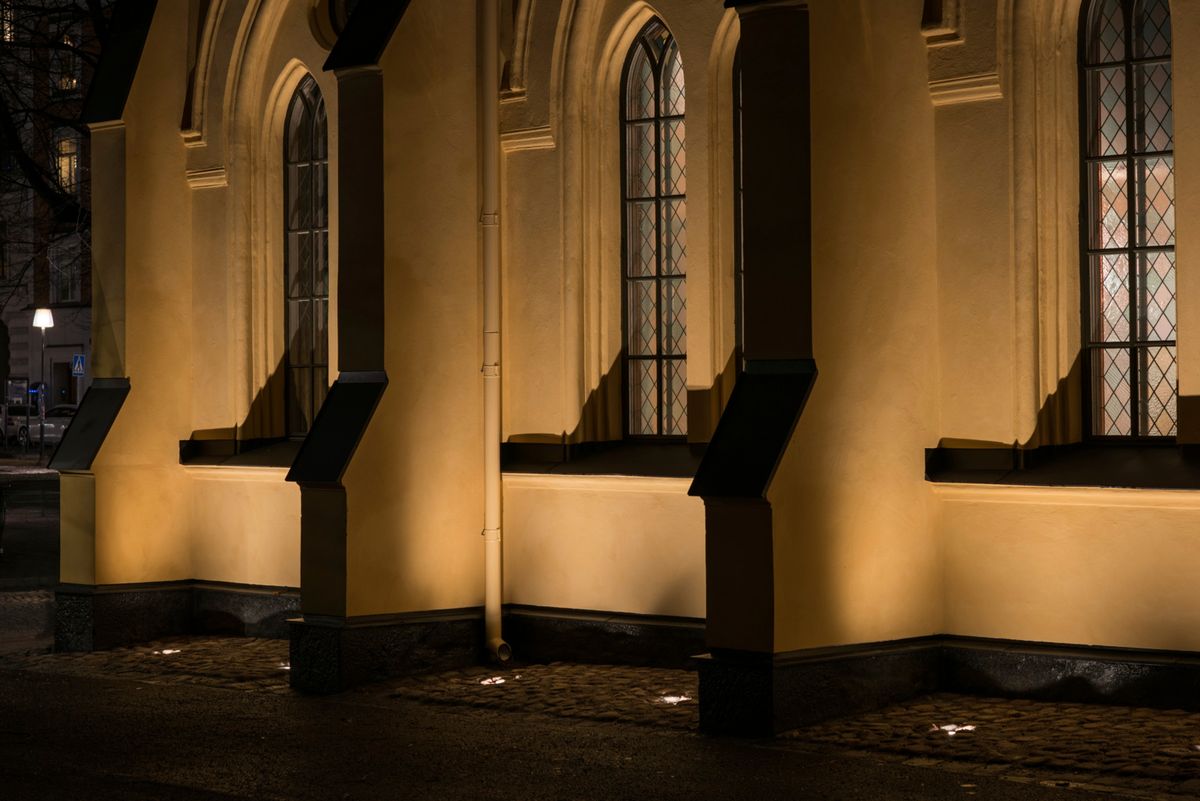 Tesis New outdoor luminaires for facades | ERCO