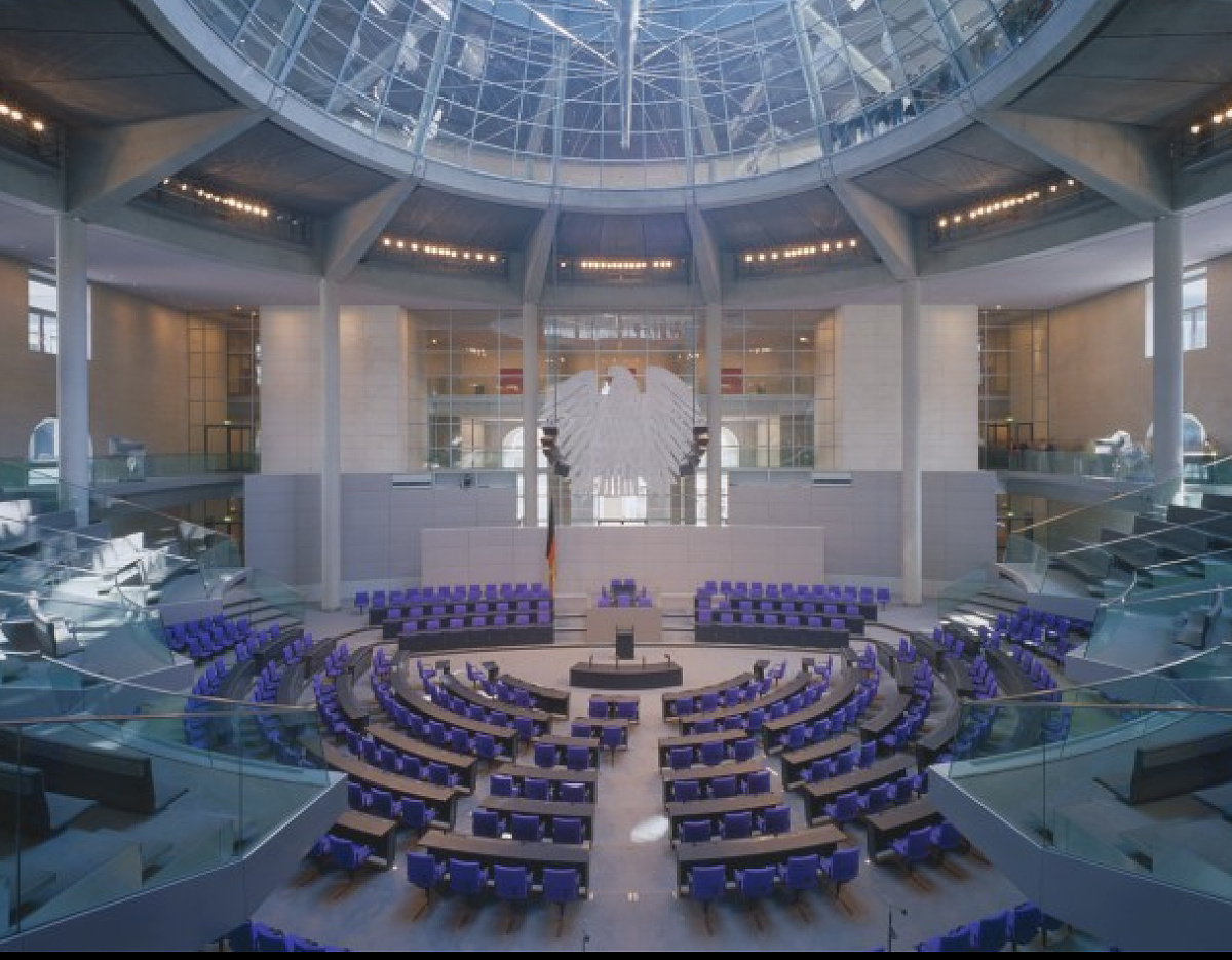 Reichstag Dome Plan