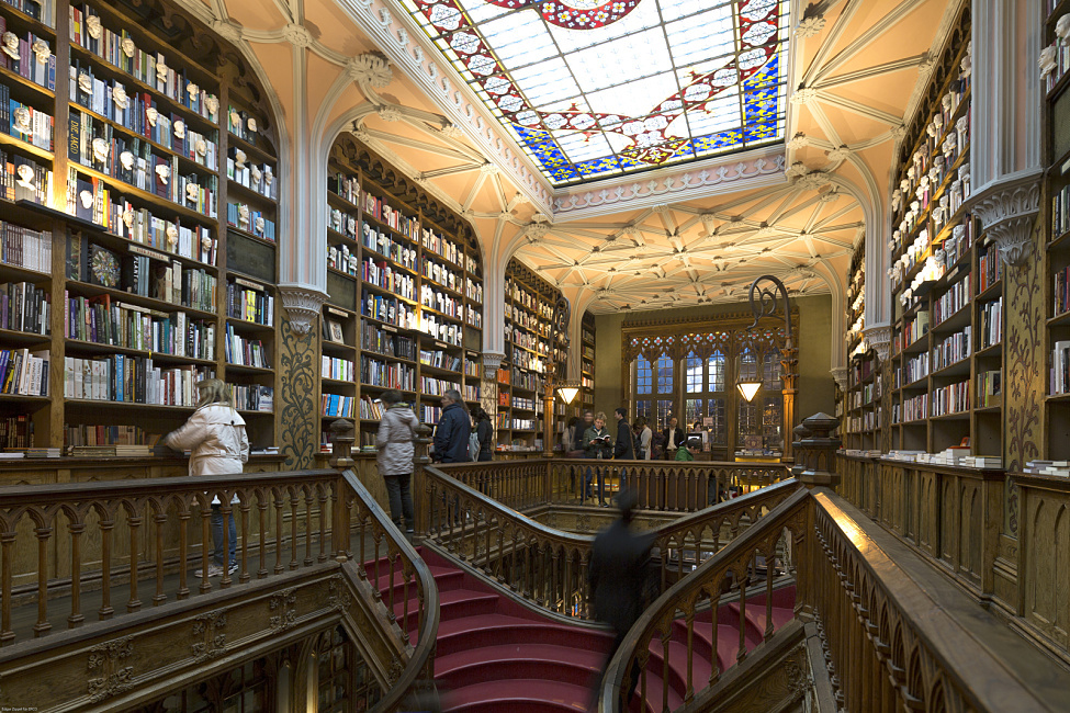 Projets - Shop - Librairie Livraria Lello, Porto | ERCO