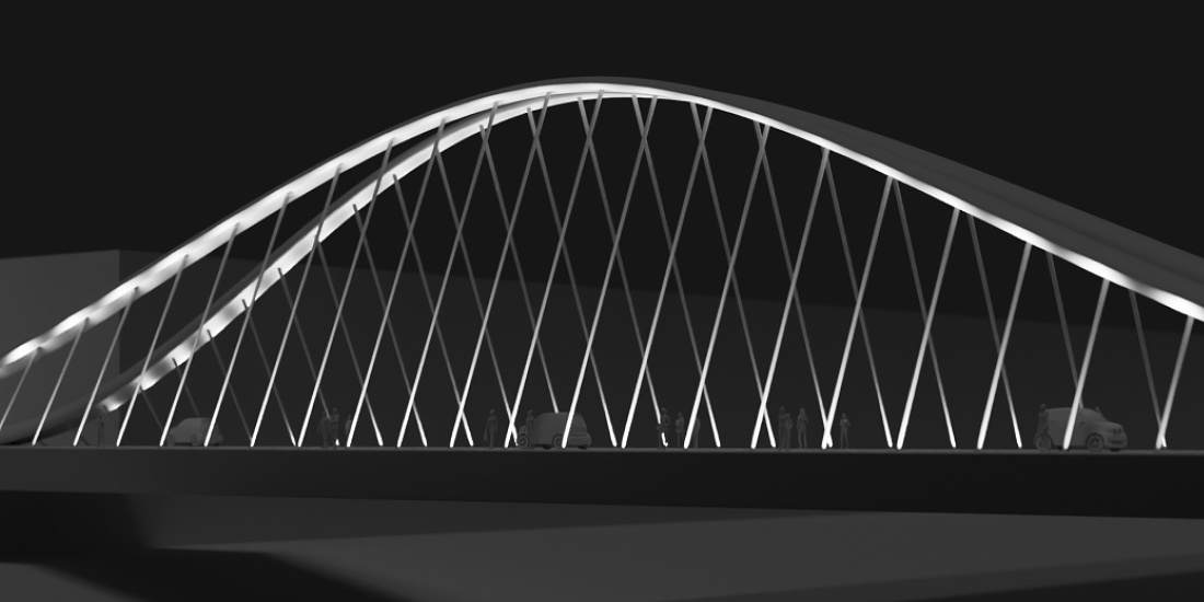 Bridge lighting with LED luminaires | ERCO