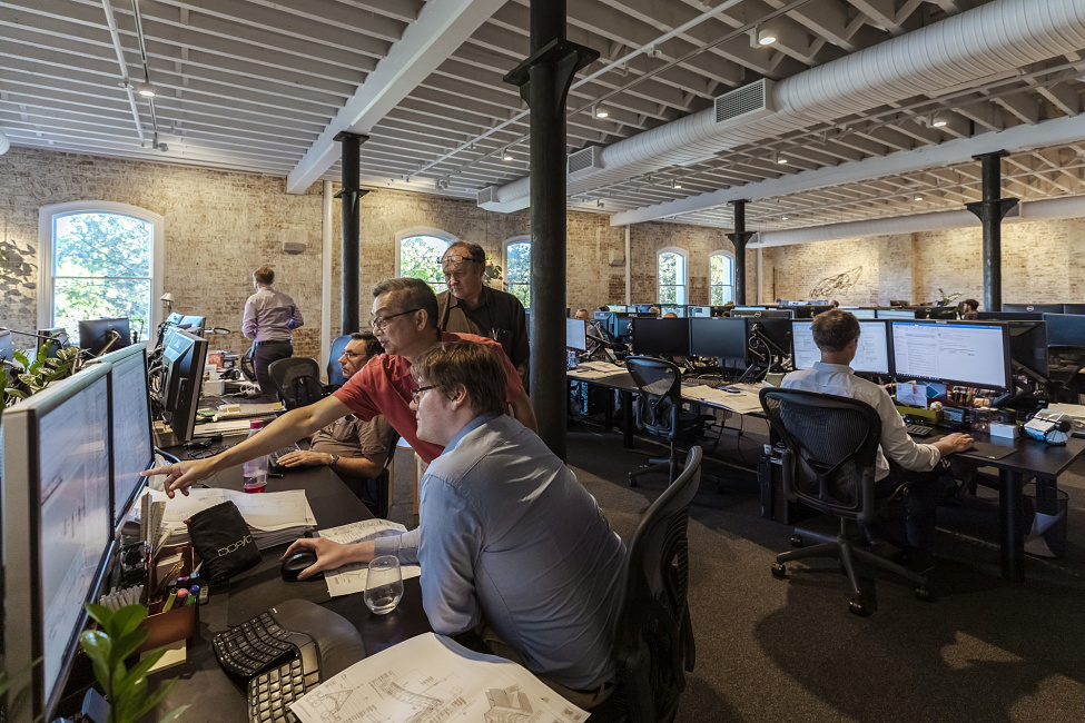 LED light: Cox Architecture Office, Brisbane - Work - Projects