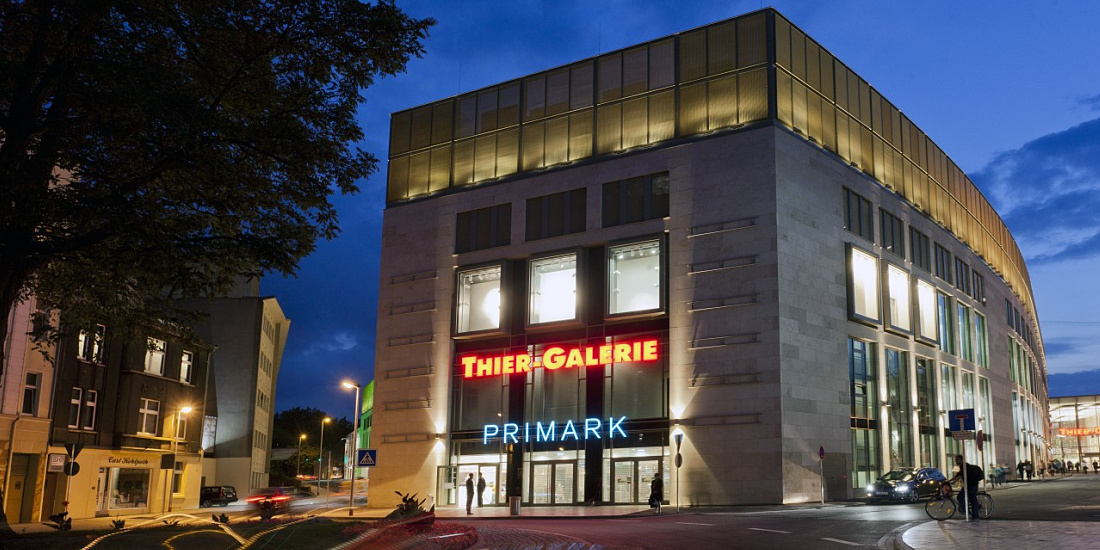 LED light: ECE Center Thier-Galerie - Shop - Projects