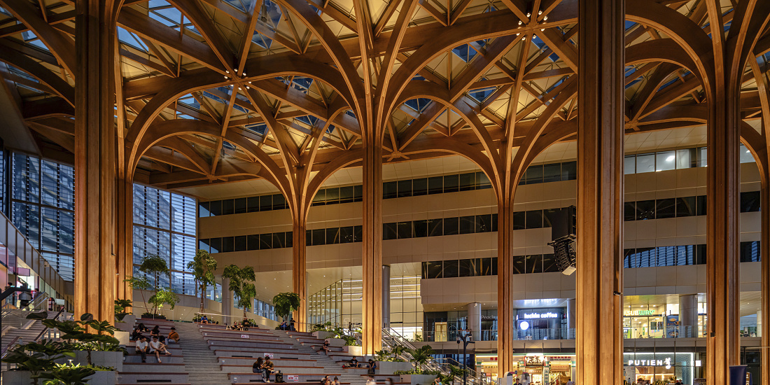 LED light: LED lighting for Geneo, Singapore Science Park