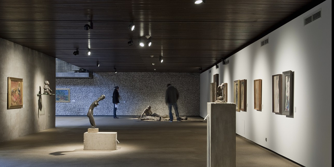 LED light: Lehmbruck-Museum - Culture - Projects