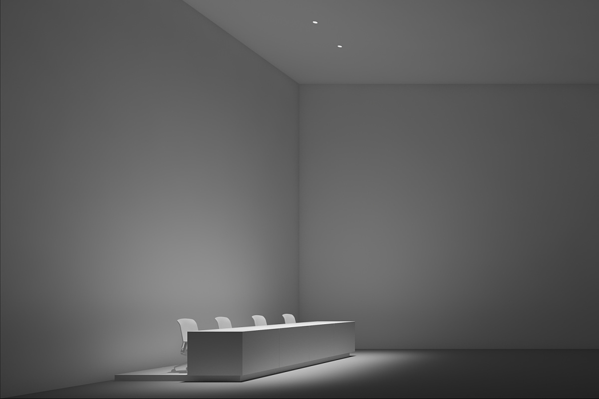 Planning light - Light studies - Light for reception desks in high ...