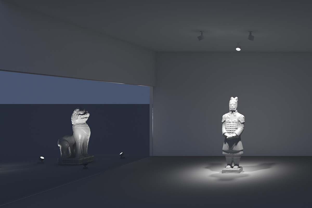 Planning light - Light studies - Light for sculptures | ERCO