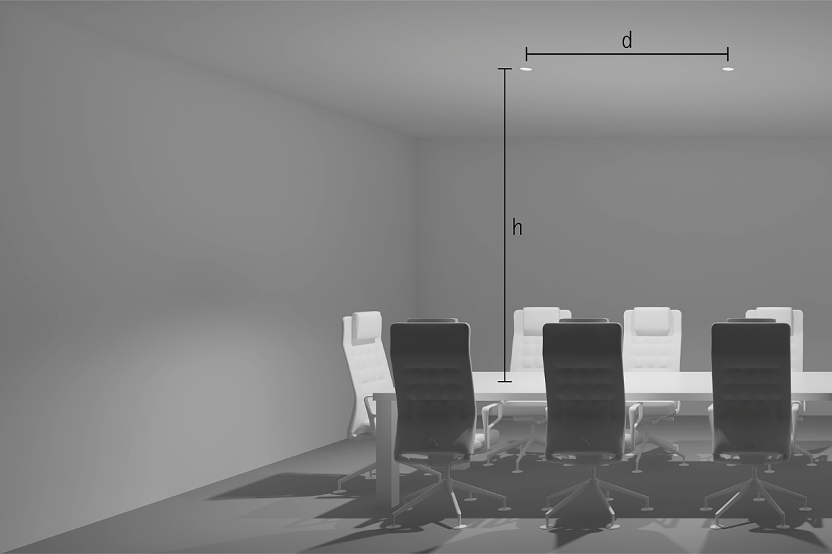 Planning light - Light studies - Lighting conference tables | ERCO