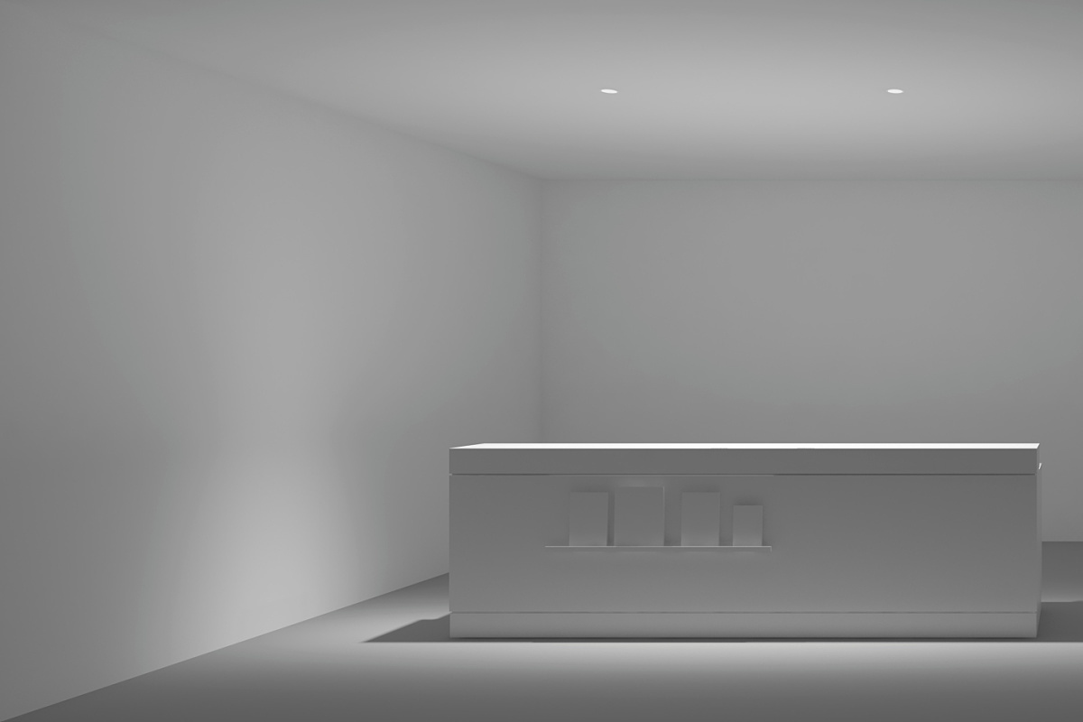 Planning light - Light studies - Lighting reception desks | ERCO