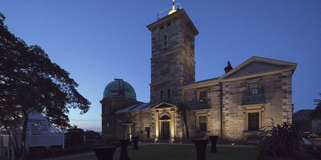 Lumière LED: Observatoire du Museum of Applied Arts & Sciences, Sydney ...