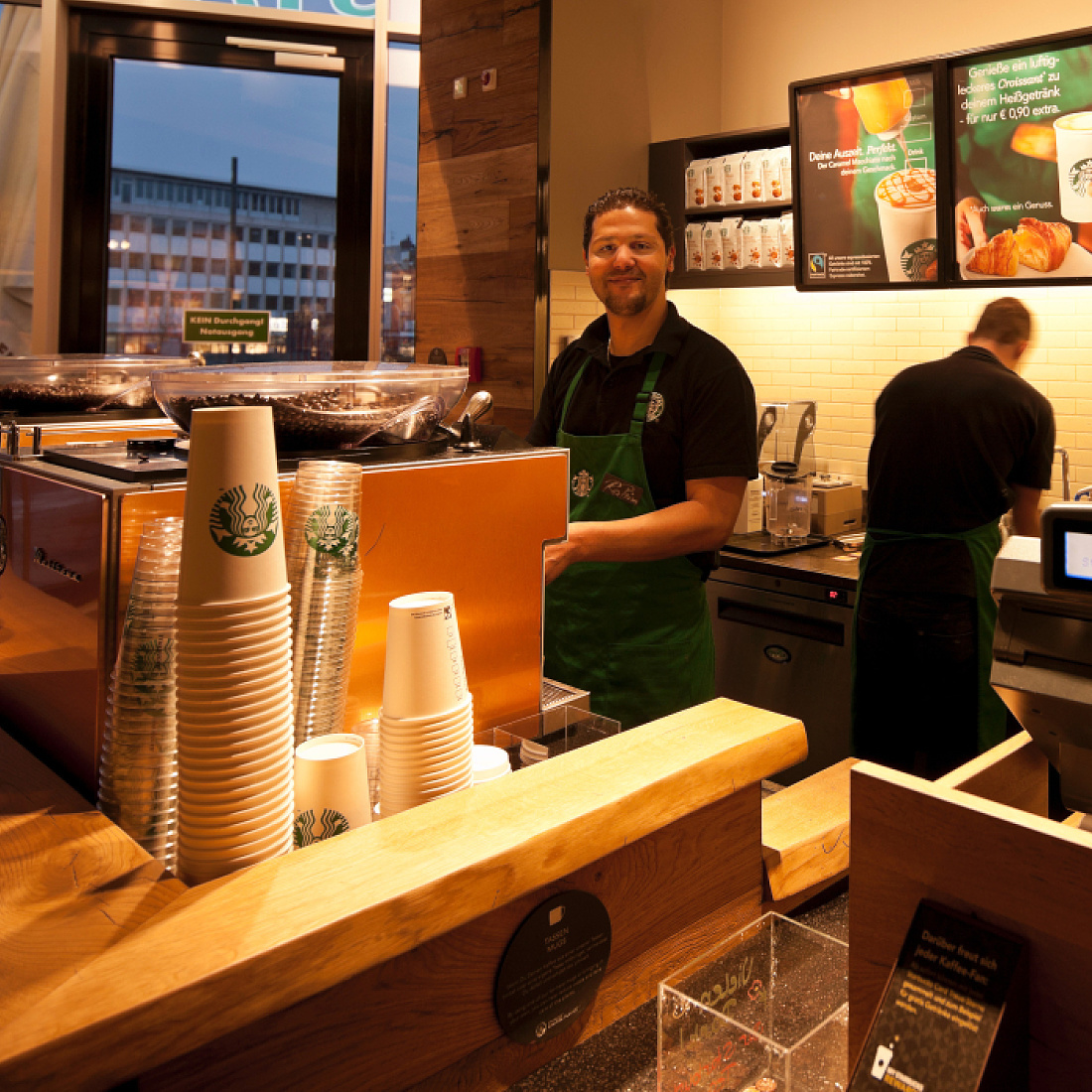 Starbucks Counter Layout